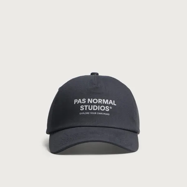 PAS NORMAL STUDIOS Off-race Cotton Cap - Black