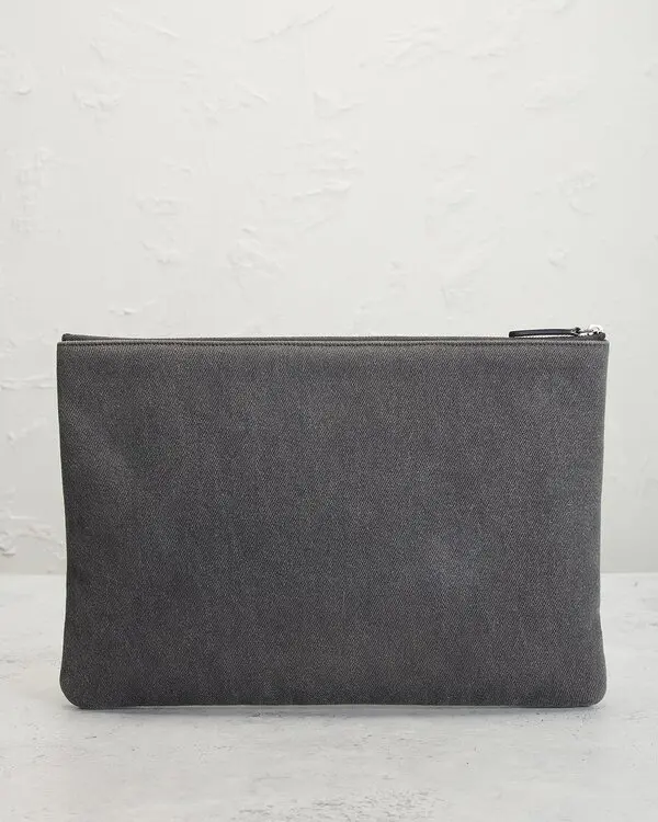 FWRD RENEW Chanel Denim Medium Deauville Clutch