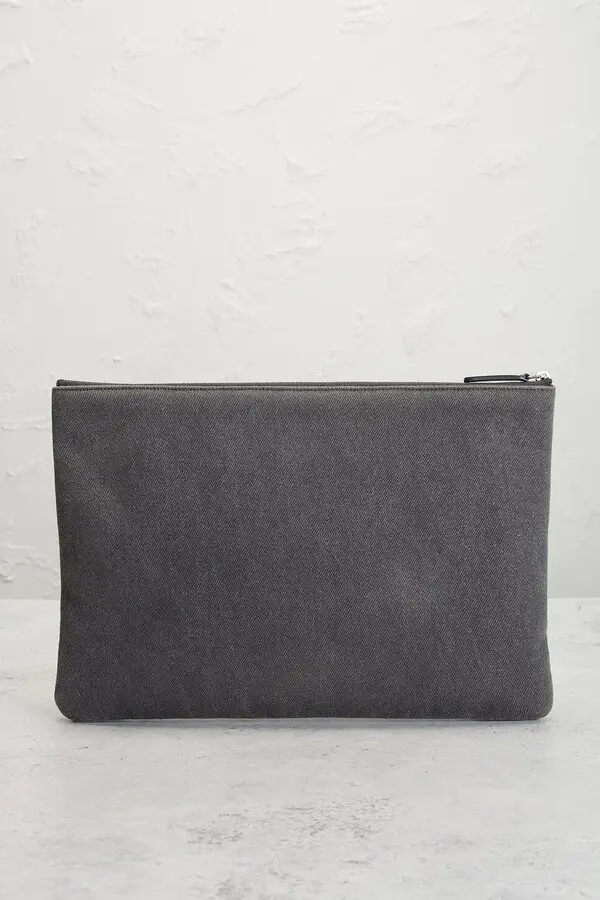 FWRD RENEW Chanel Denim Deauville Clutch