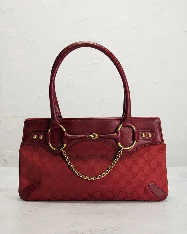 FWRD RENEW Gucci Horsebit Handbag