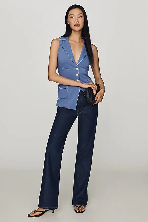 Anthropologie Longle Vest Top