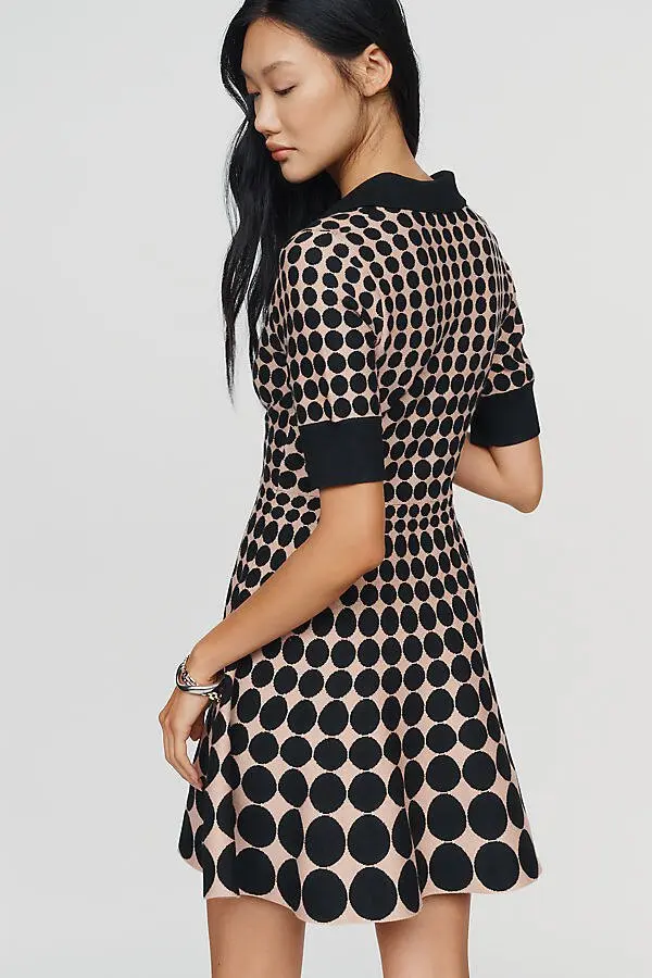 Maeve Polo Knit Mi Dress