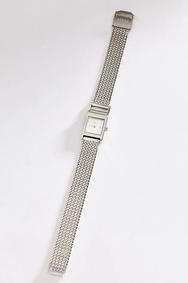 BREDA Revel Tethered Watch - Silver