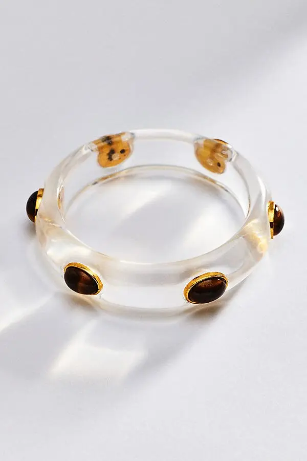 Anthropologie Res Stud Bangle - Clear