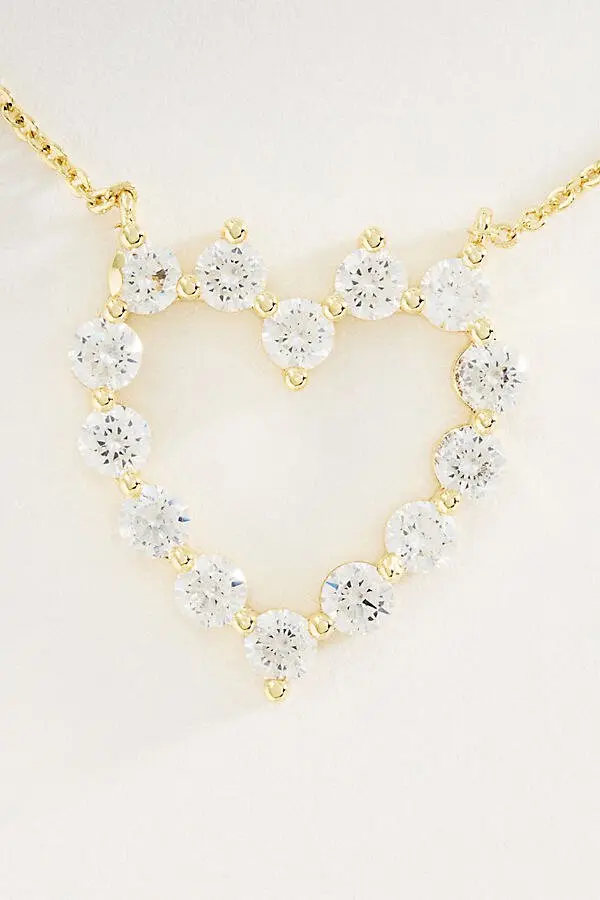 Melinda Maria She's An Icon Ba Heart Necklace