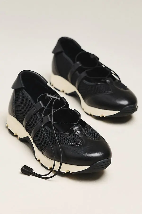 ALL BLACK Ghillie Mesh Sneakers
