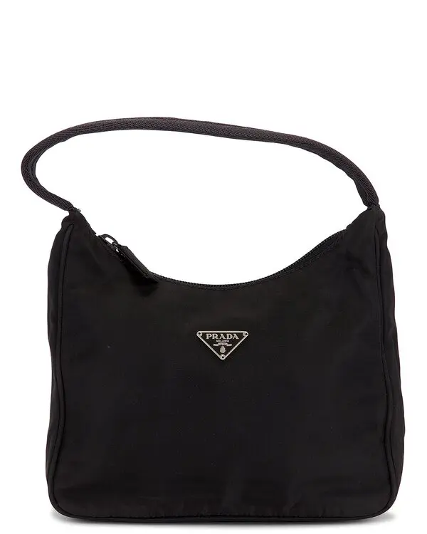 FWRD RENEW Prada Tessuto Mini Sport Hobo Bag