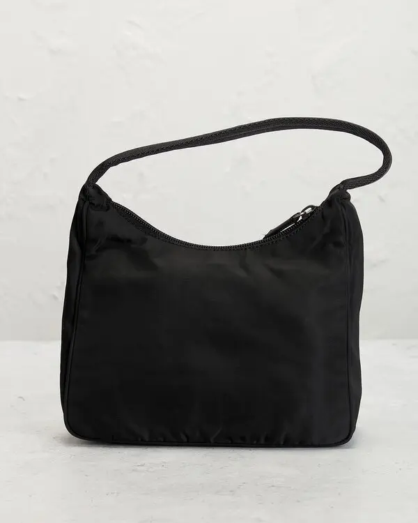 FWRD RENEW Prada Tessuto Mini Sport Hobo Bag