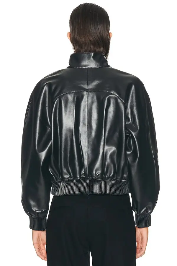 AGOLDE Nova Bomber Jacket - Black
