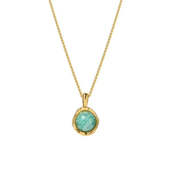 MURU Tiny Amazonite Necklace For Balance