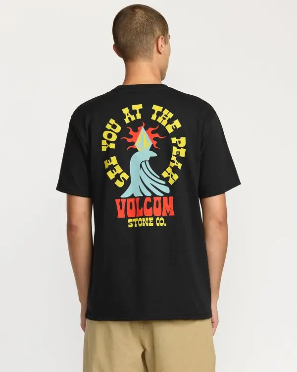 Volcom Peak A Boo Short Sleeve Tee - Black