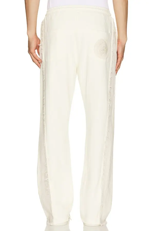 HONOR THE GIFT Denim Panel Flare Sweatpant