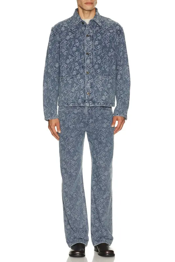 HONOR THE GIFT Floral Utility Jacket