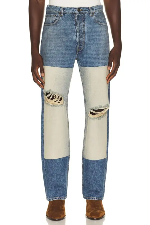 MAISON MARGIELA Cut Out Straight Leg