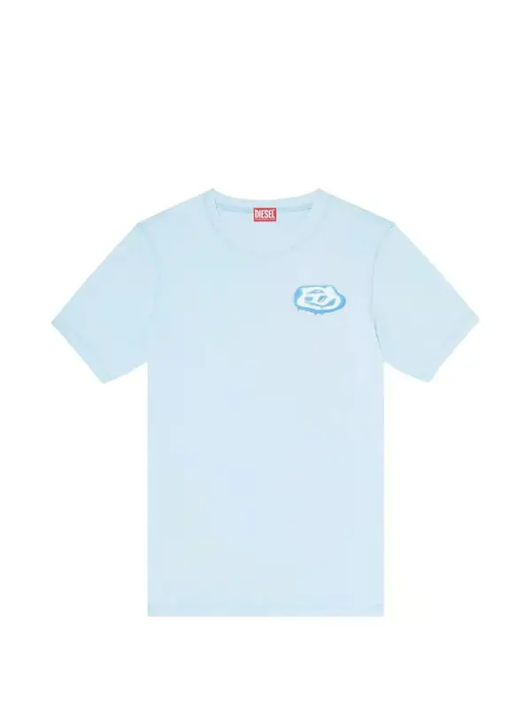 DIESEL® Oval D Logo-print T-shirt