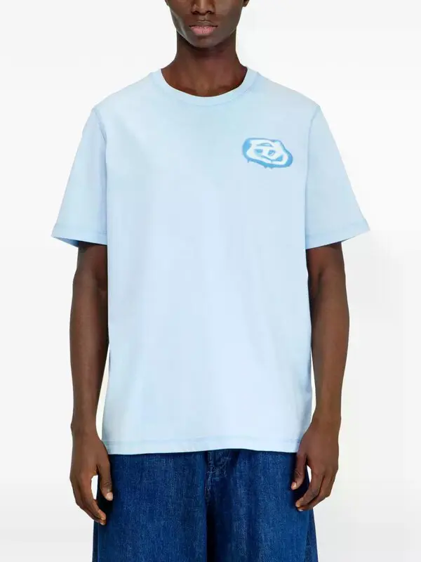 DIESEL® Oval D Logo-print T-shirt