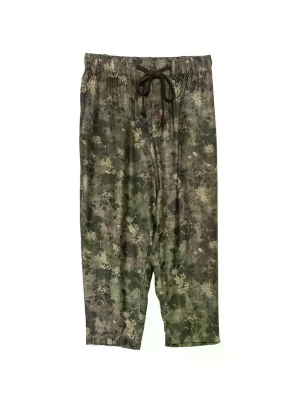 UMA WANG Pigiama Pants - Green