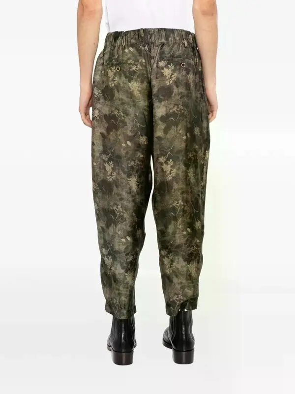 UMA WANG Pigiama Pants - Green