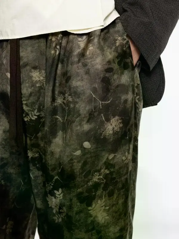 UMA WANG Pigiama Pants - Green