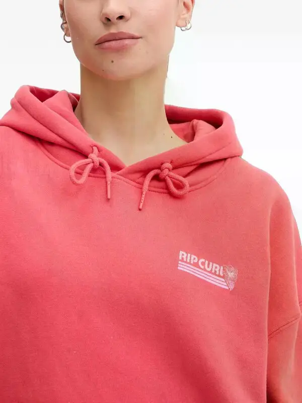 Rip Curl Ocean Break Heritage Graphic-print Drawstring Hoodie