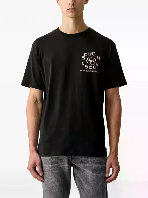 Scotch & Soda Graphic-print Relaxed-fit T-shirt
