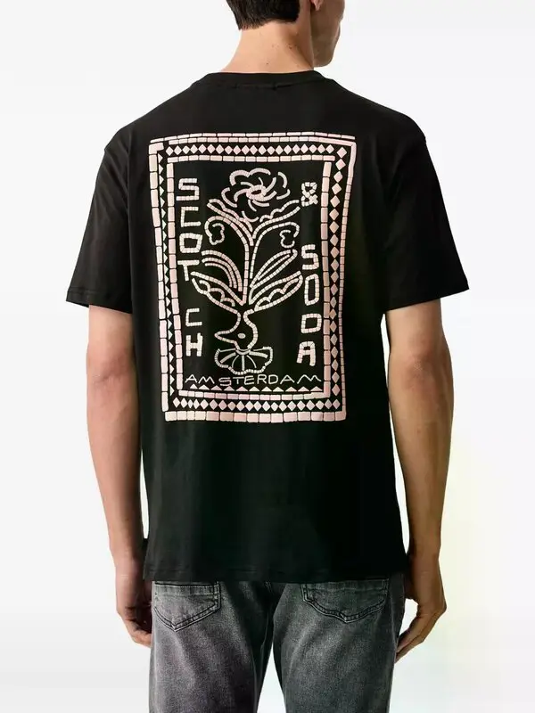 Scotch & Soda Graphic-print Relaxed-fit T-shirt