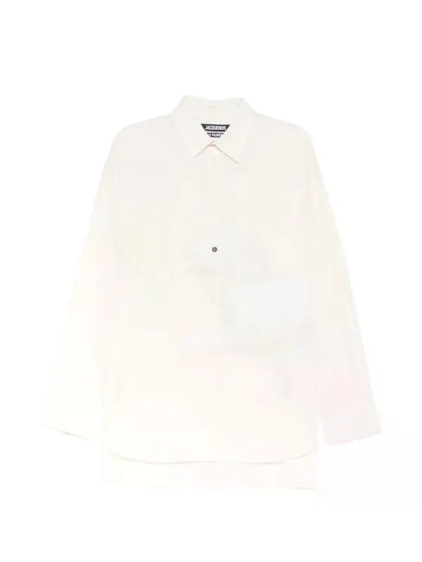 Jacquemus Poodle-print Long-sleeve Shirt