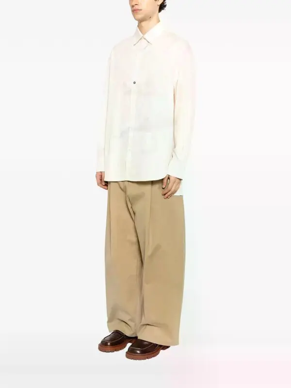 Jacquemus Poodle-print Long-sleeve Shirt