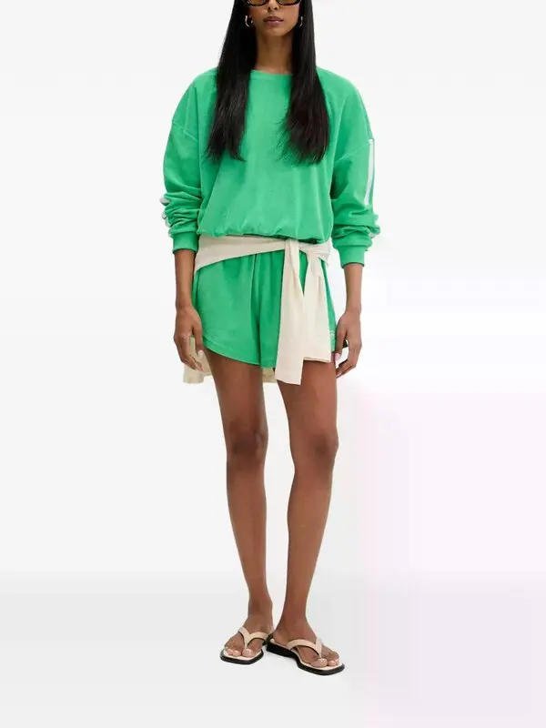 Rip Curl High Tide Logo-embroidered Side-stripe Sweatshirt