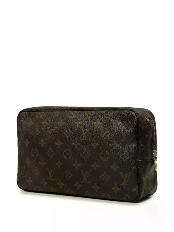 LOUIS VUITTON 1987 Monogram Trousse Toilette 28 Clutch Bag