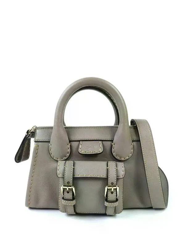 Chloé 2010-2026 Mini Buffalo Leather Edith Day Satchel