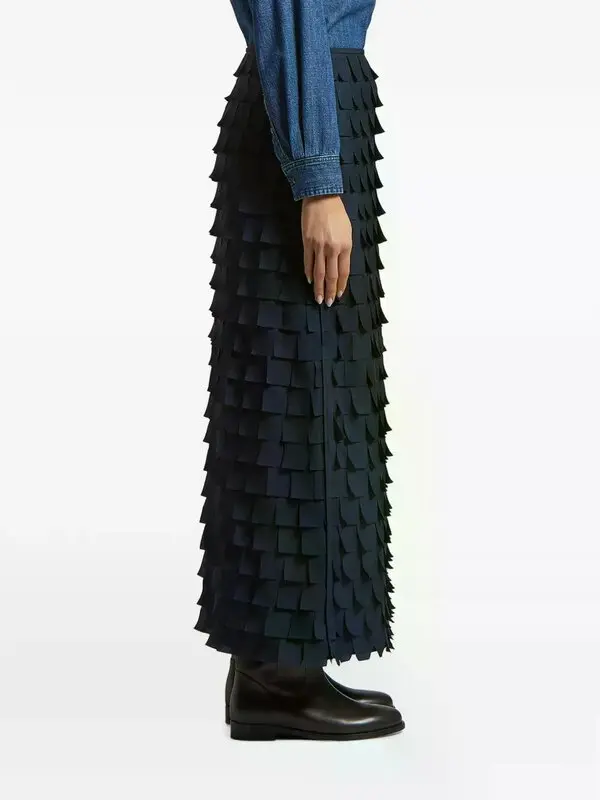 Peserico Layered Maxi Skirt