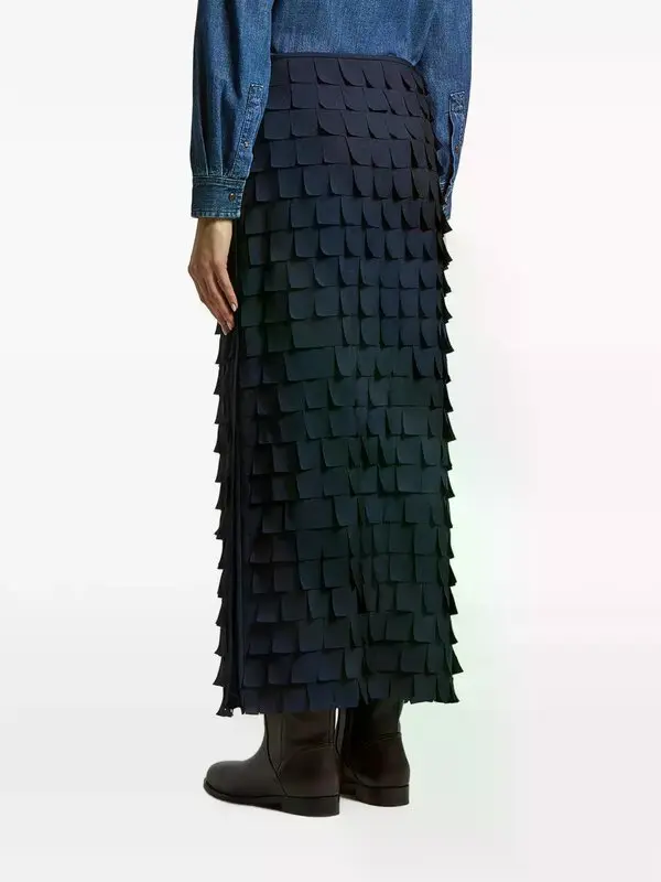 Peserico Layered Maxi Skirt