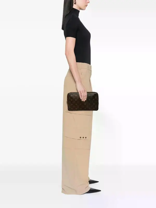 LOUIS VUITTON 1980-2010 Monogram Trousse Toilette 28 Clutch Bag