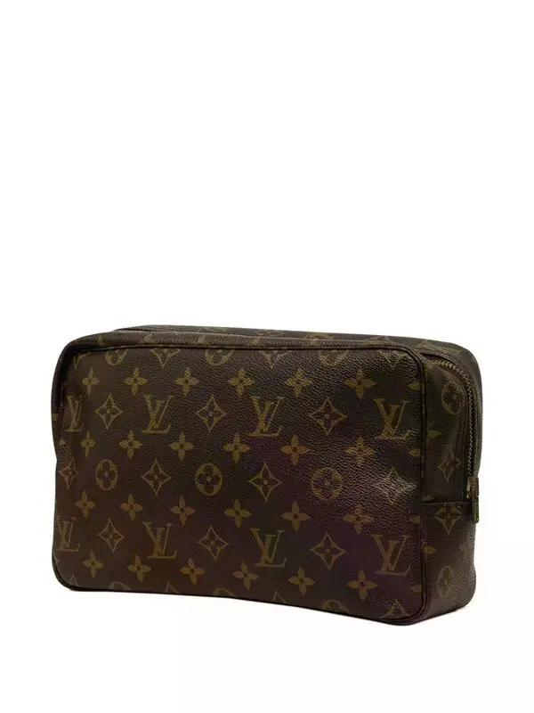 LOUIS VUITTON 1980-2010 Monogram Trousse Toilette 28 Clutch Bag