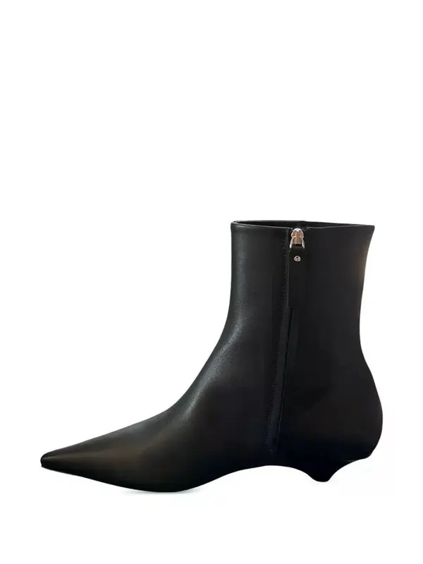 VIC MATIE Pointed-toe Side-zip Ankle Boots