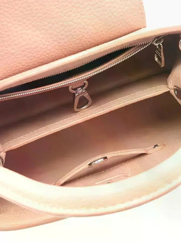 LOUIS VUITTON 2017 Taurillon Mechanical Flowers Capucines Bb Satchel