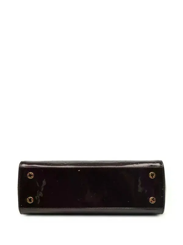 LOUIS VUITTON Monogram Vernis Brea Mm Satchel - Purple