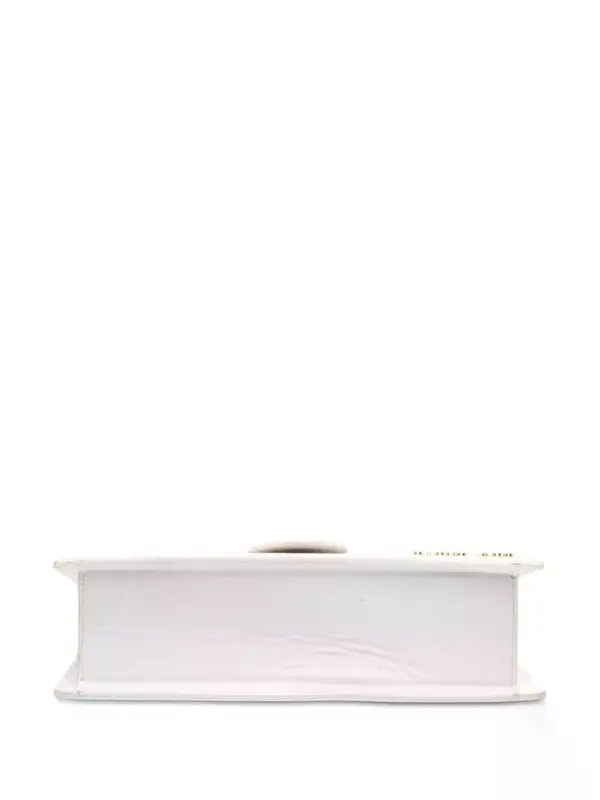 Jacquemus 2010-2026 Leather Le Grand Bambino Satchel - White