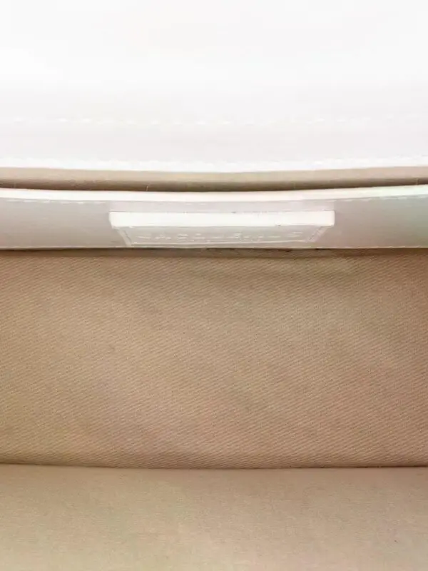 Jacquemus 2010-2026 Leather Le Grand Bambino Satchel - White