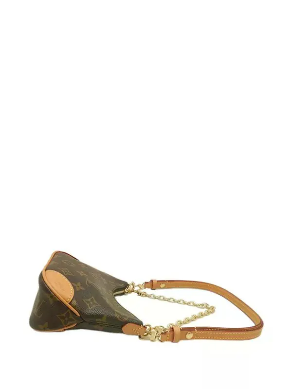 LOUIS VUITTON 2021-2026 Monogram Nano Boulogne Satchel