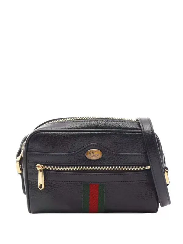 Gucci 2000-2015 Mini Calfskin Web Ophidia Crossbody Bag