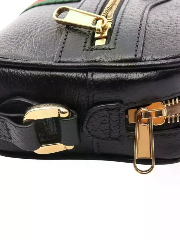 Gucci 2000-2015 Mini Calfskin Web Ophidia Crossbody Bag