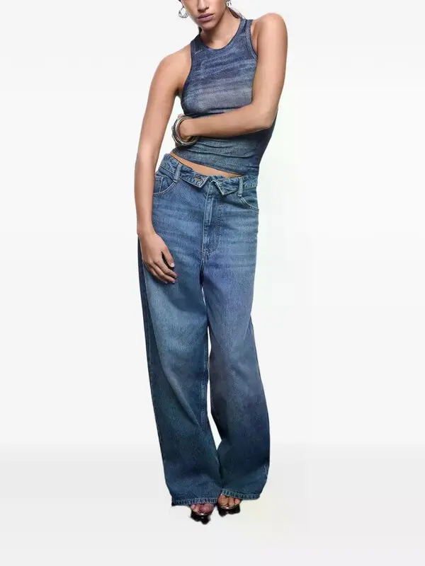 Liu Jo Denim-finish Top