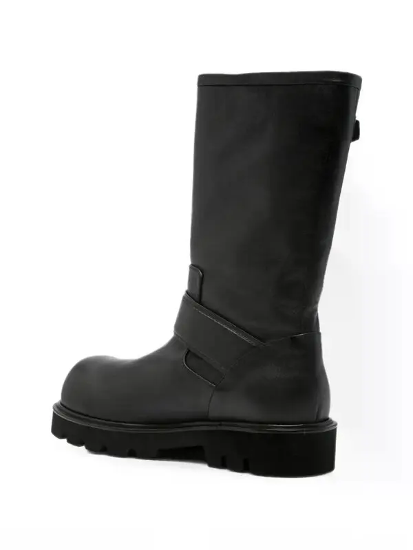 JUUN.J Buckle-strap Lug-sole Boots