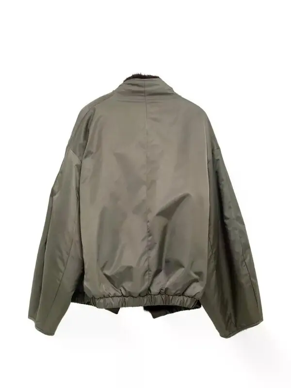 THE FRANKIE SHOP Vera Faux-fur Elasticated-hem Jacket