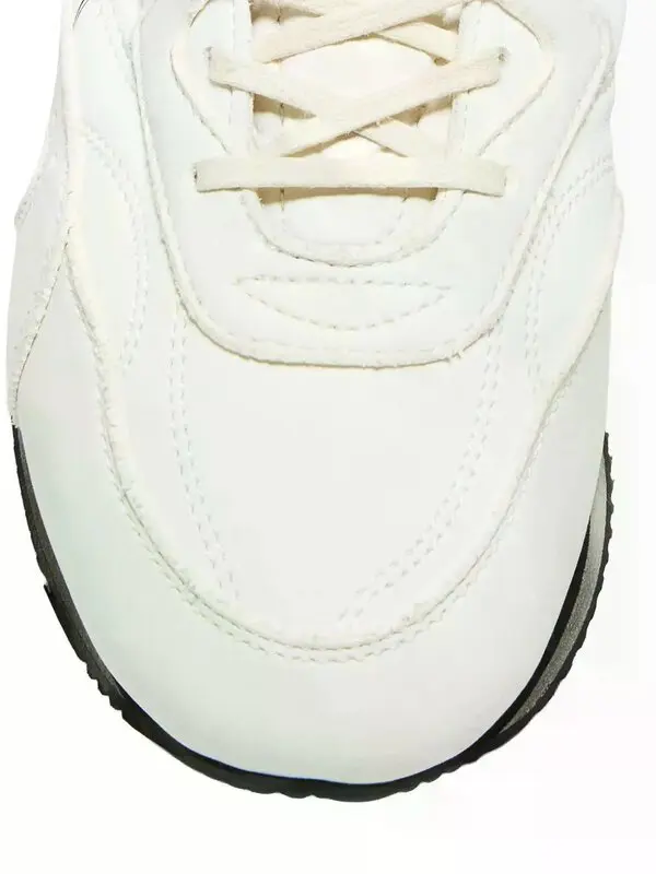 DIADORA Equipe Revenge Etoile Distressed-effect Panelled Sneakers - Neutrals