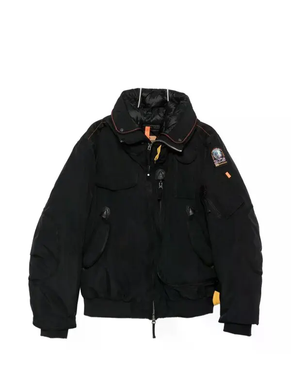 PARAJUMPERS Hooded Multi-pocket Jacket - Black