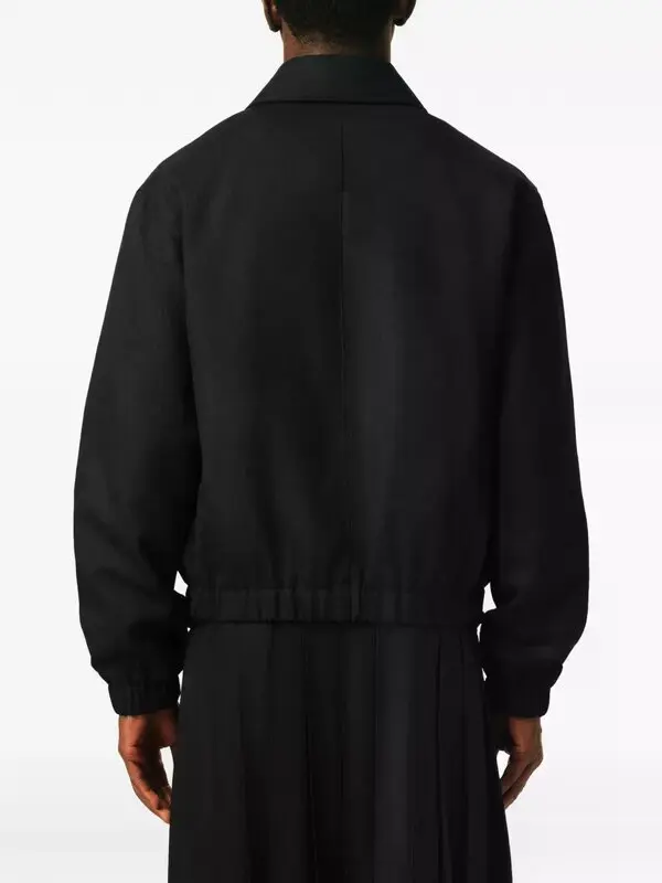AMI Paris Wool Padded Jacket With De Coeur