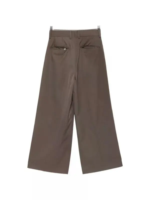 SSSTEIN Pleated Wide-leg Trousers